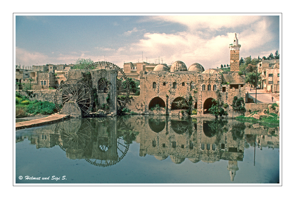 Die Norias von Hama, Syrien Foto & Bild | asia, middle east, syria ...