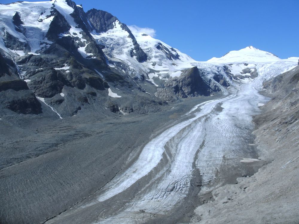 Die Pasterze Foto & Bild | landschaft, gletscher, berge Bilder auf ...