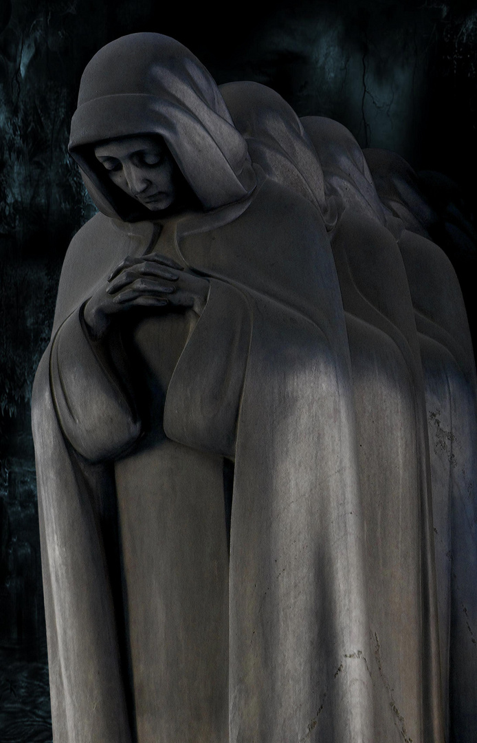 Die Prozession Foto & Bild | architektur, friedhöfe, engel und co ...