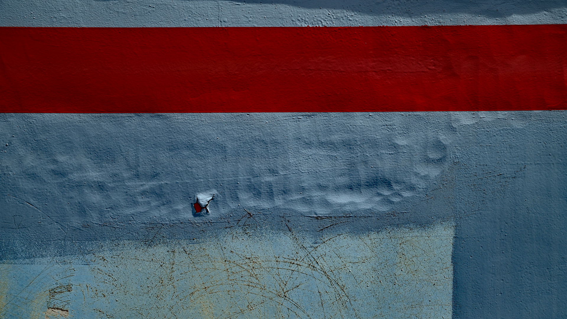 Die rote Linie - La ligne rouge Foto & Bild | abstraktes, farben ...