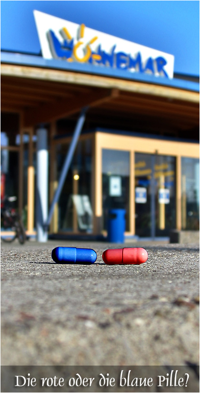Die rote oder die blaue Pille? Foto & Bild | emotionen, spezial Bilder auf fotocommunity