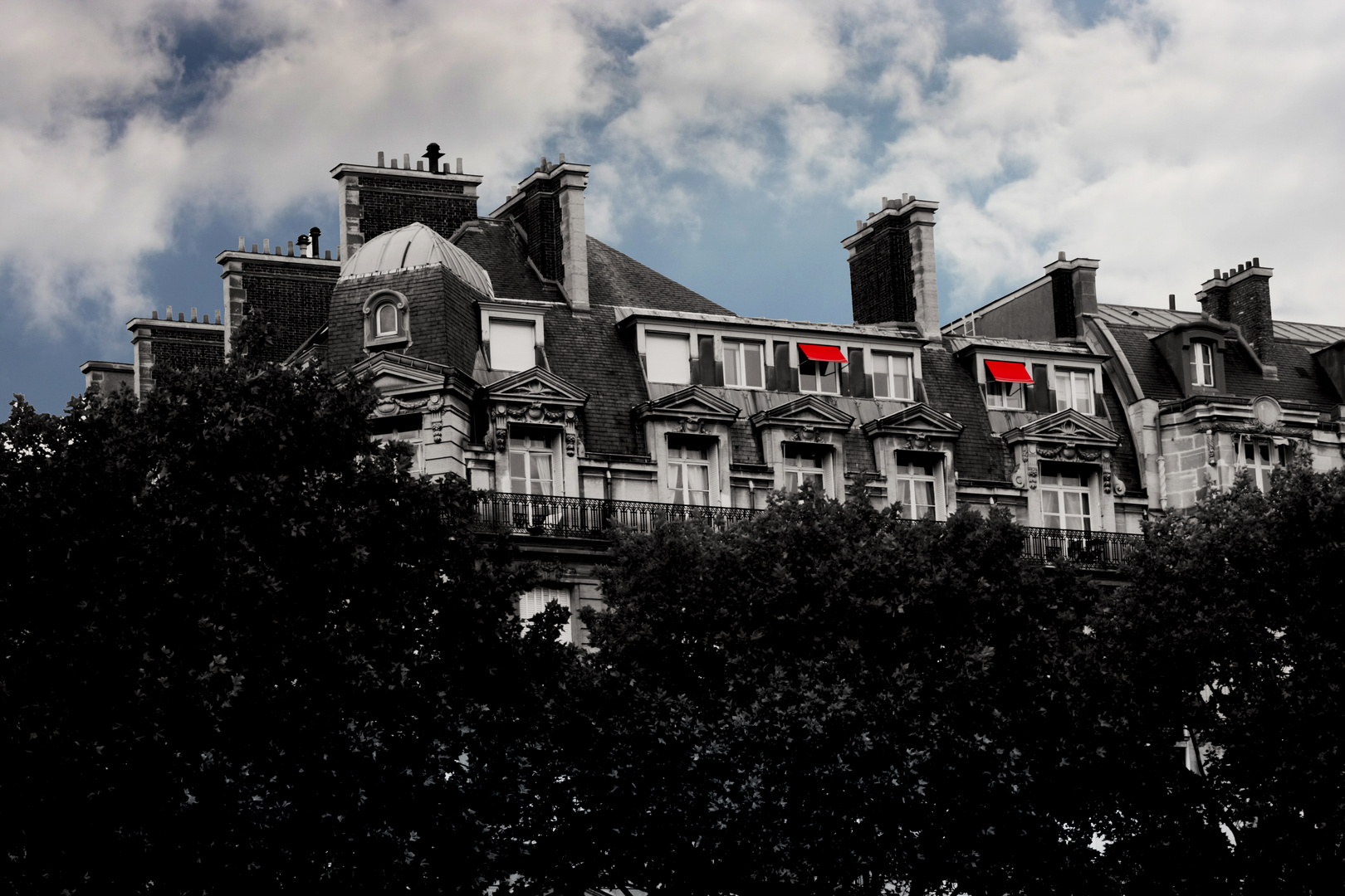 die roten Markisen Foto & Bild | colorkey, bearbeitungs - techniken ...