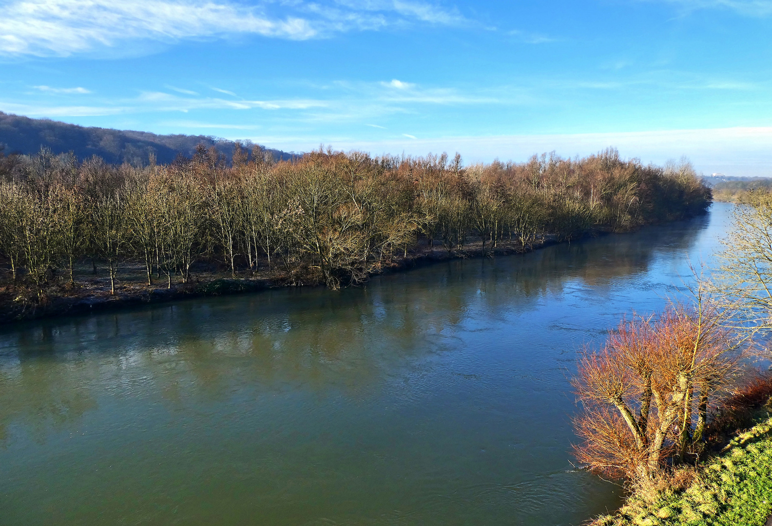 Die Ruhr Foto & Bild | natur, landschaft, fluss ruhr essen Bilder auf ...