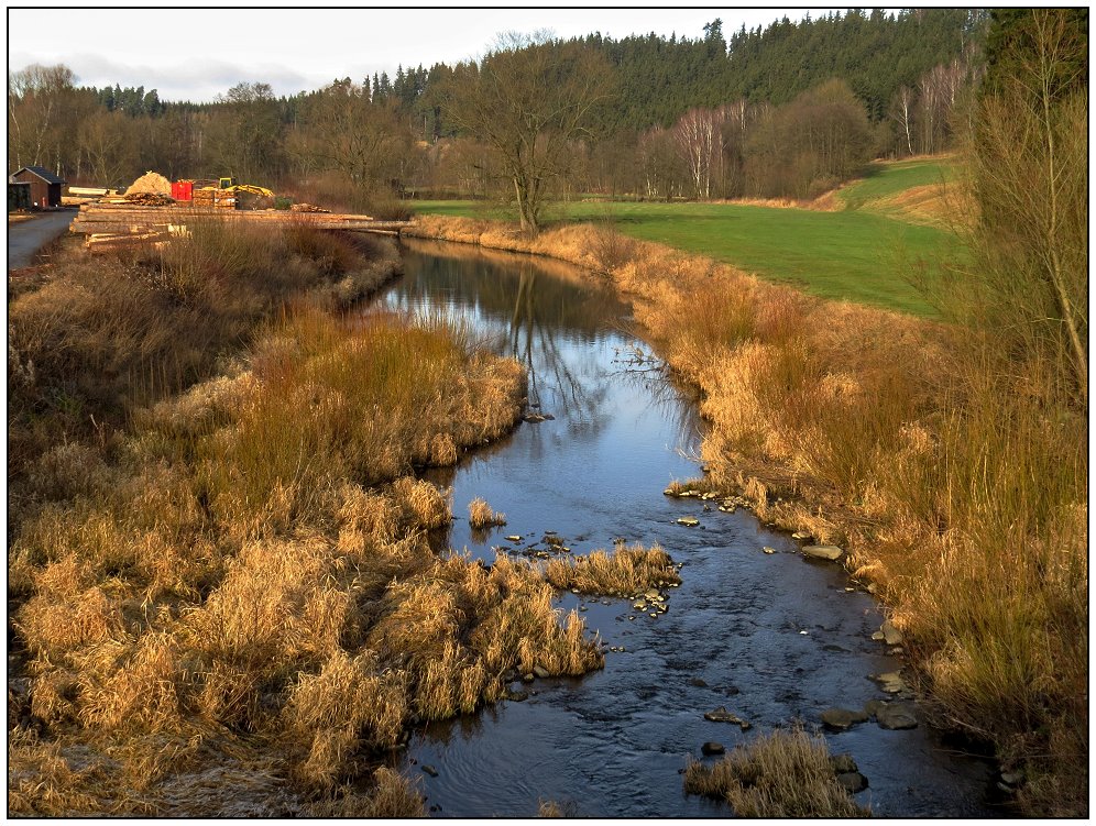 Die Saale... Foto & Bild | landschaft, bach, fluss & see, flüsse und ...