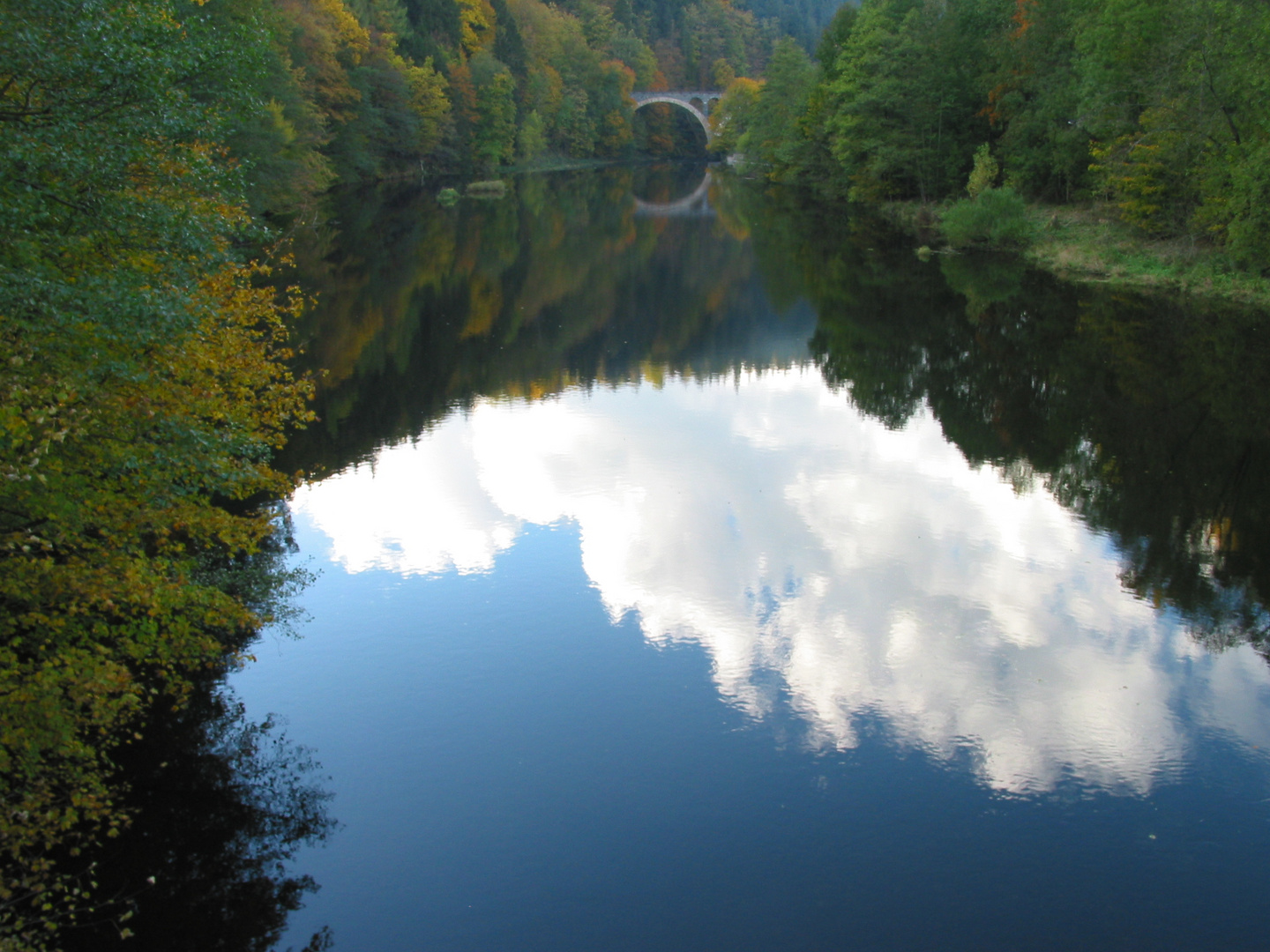 Die Saale bei Ziegenrück Foto & Bild | landschaft, bach, fluss & see ...