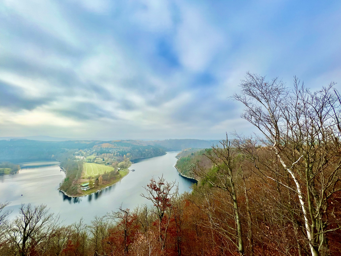 Die Saale im Herbst Foto & Bild | landschaft, bach, fluss & see, wald ...