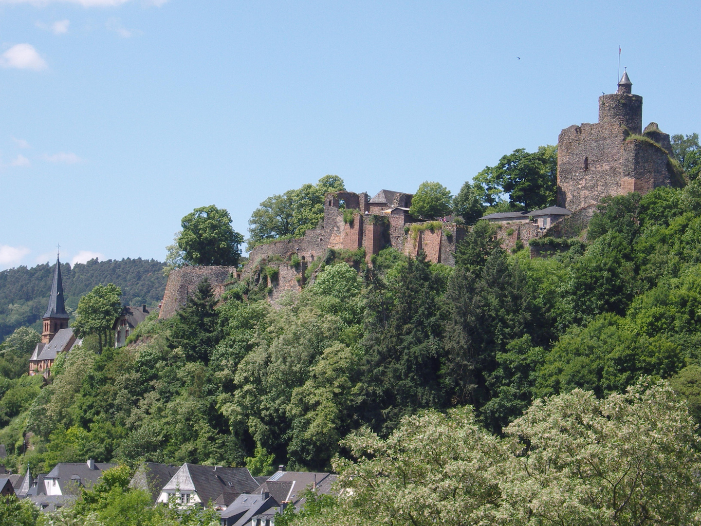 Die Saarburg Foto & Bild | deutschland, europe, rheinland-pfalz Bilder auf fotocommunity