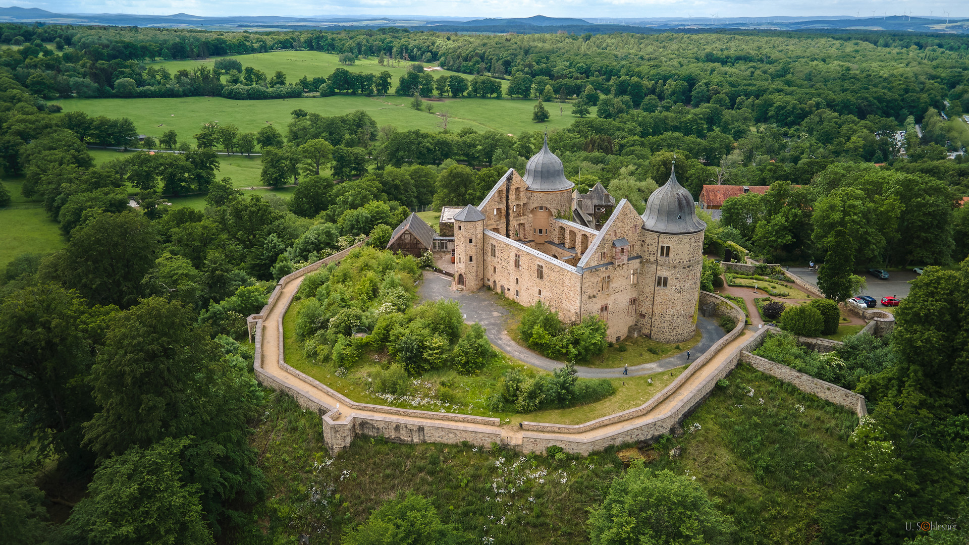 Die Sababurg Foto & Bild | architektur, deutschland, europe Bilder auf ...