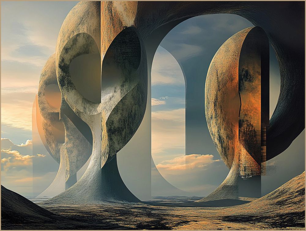 Die Säulen der Erde Foto & Bild | ki - fantastisches, ki - fantasy, art Bilder auf fotocommunity