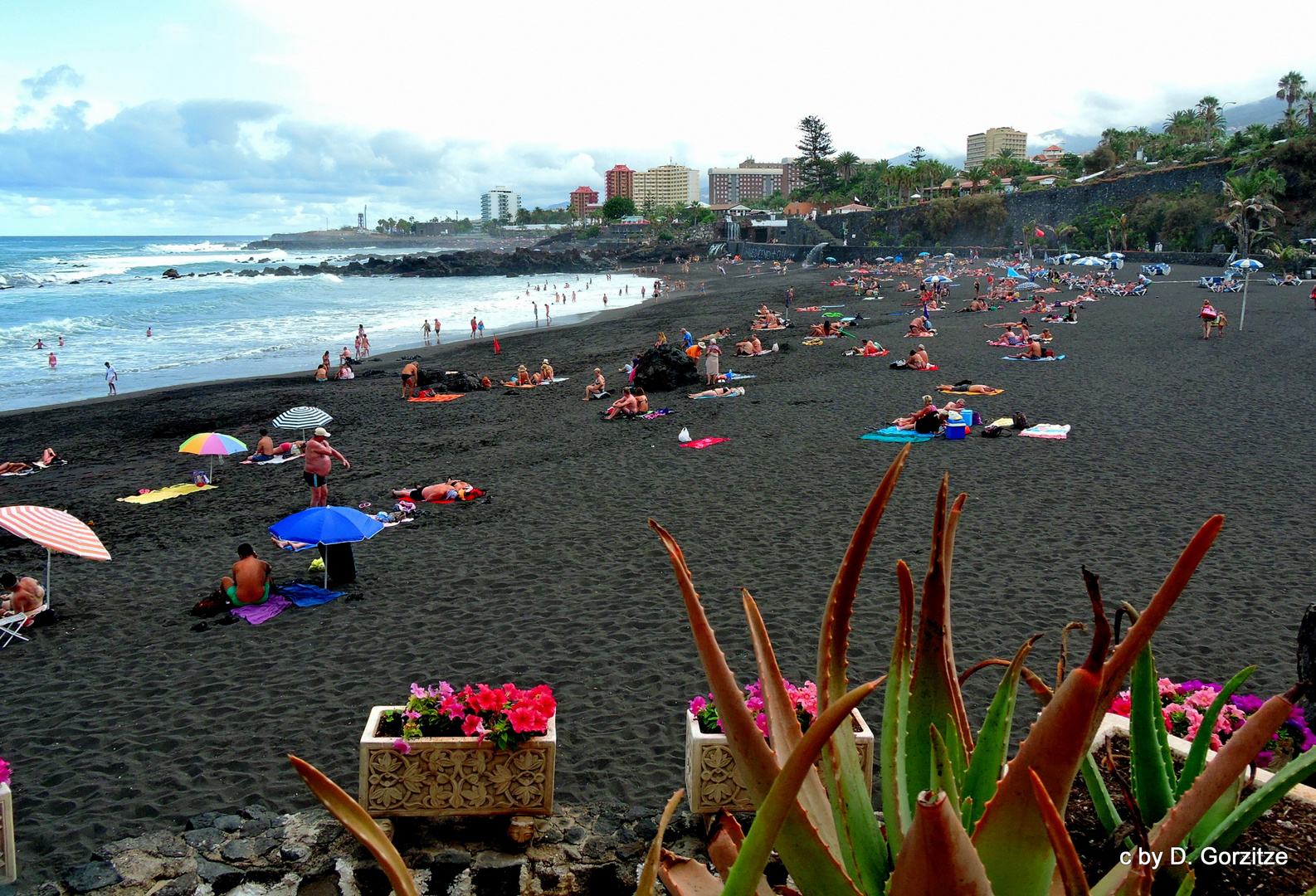 Die schwarzen Strände von Teneriffa ! Foto & Bild | erwachsene menschen ...