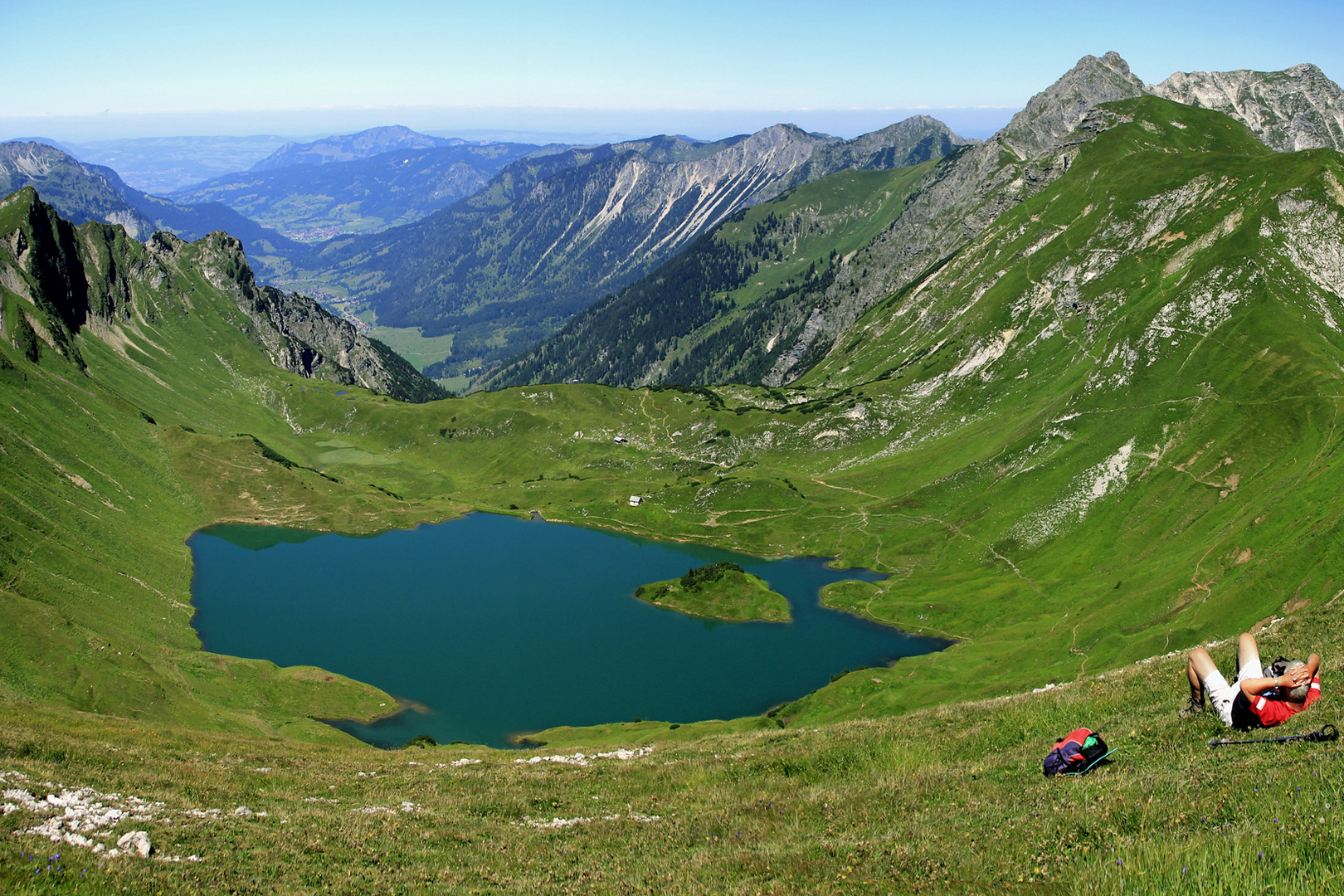 Die Seele baumeln lassen! Foto & Bild | berge, bayern, schwaben Bilder ...