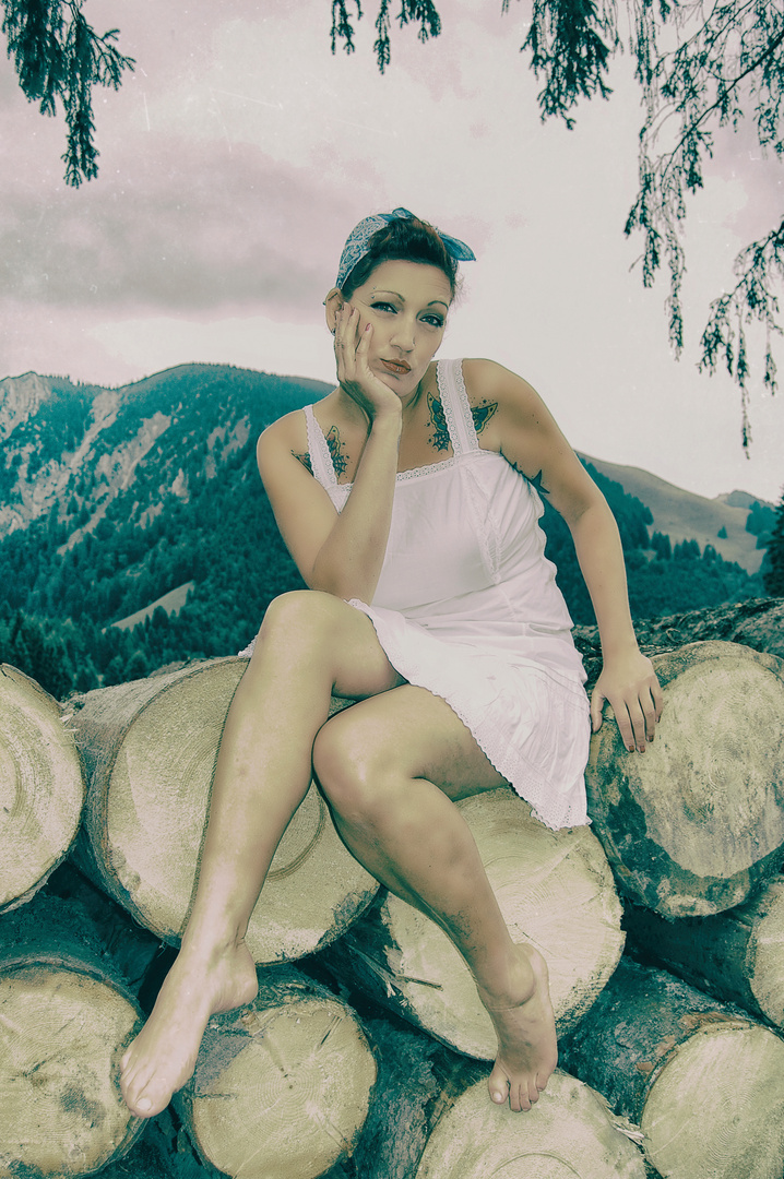 Die Sennerin vom Königssee Foto & Bild | erwachsene, portrait, szene Bilder auf fotocommunity