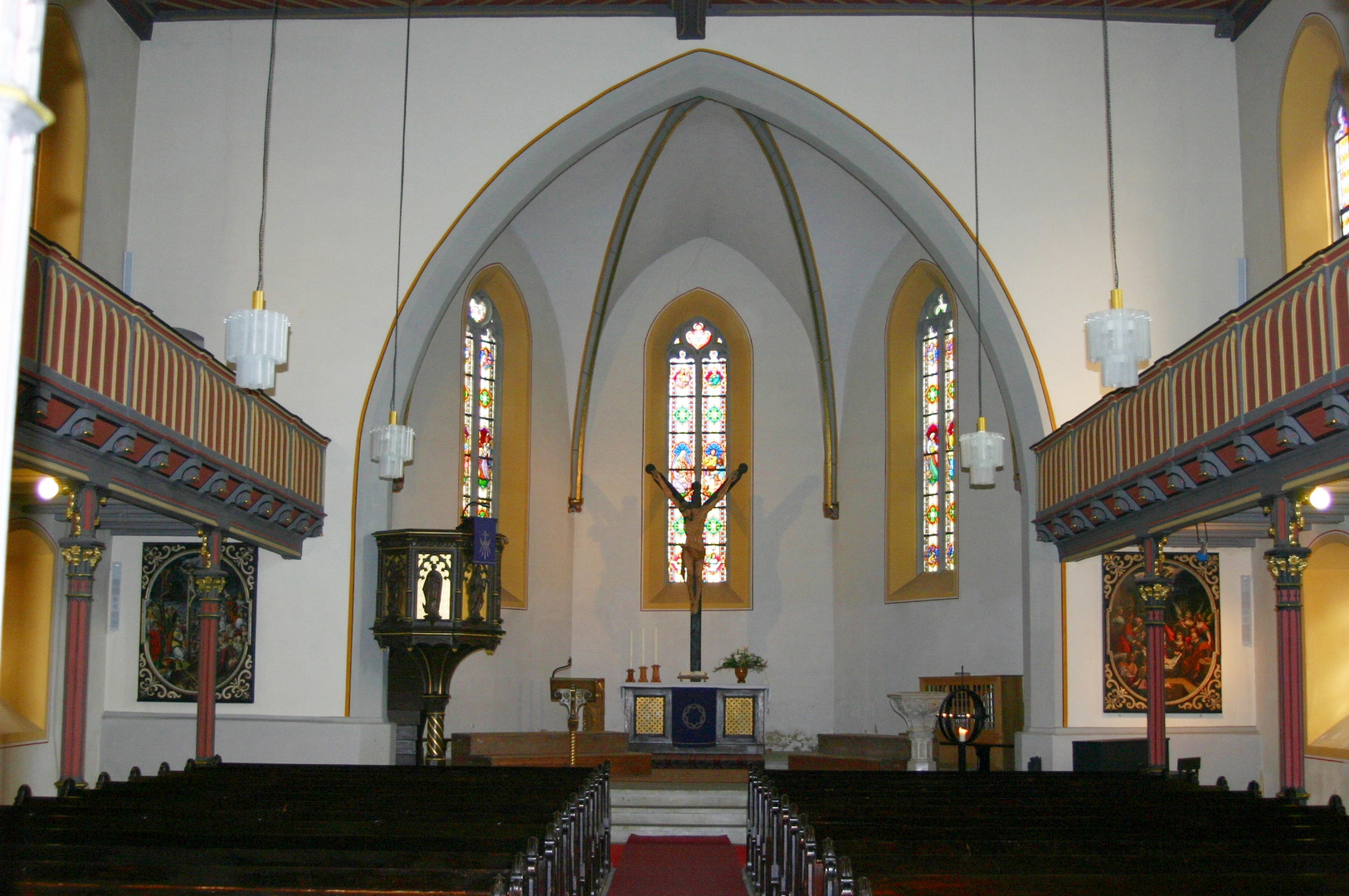die Stadtkirche von innen Foto & Bild | architektur, sakralbauten ...