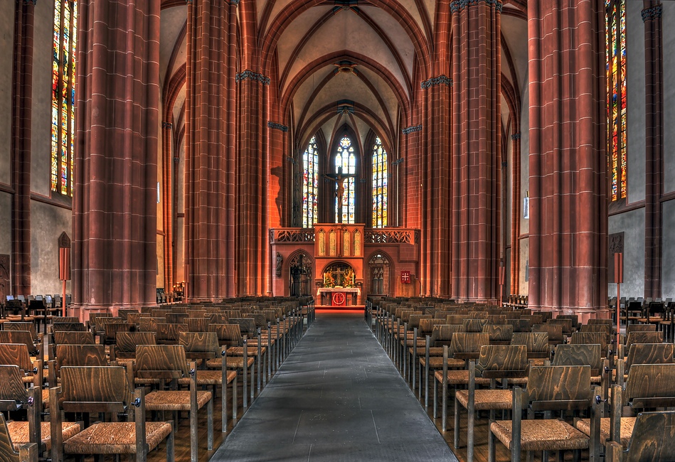 Die Stadtkirche zu Friedberg/Hessen Foto & Bild | bearbeitungs ...