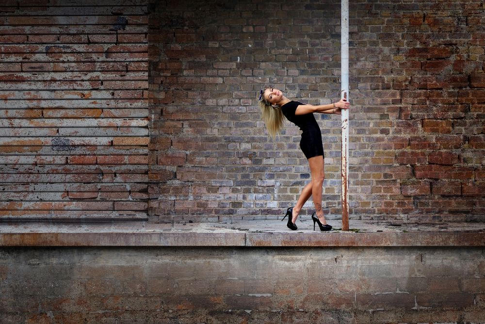 die Stange halten Foto & Bild | outdoor, fashion, menschen Bilder auf ...