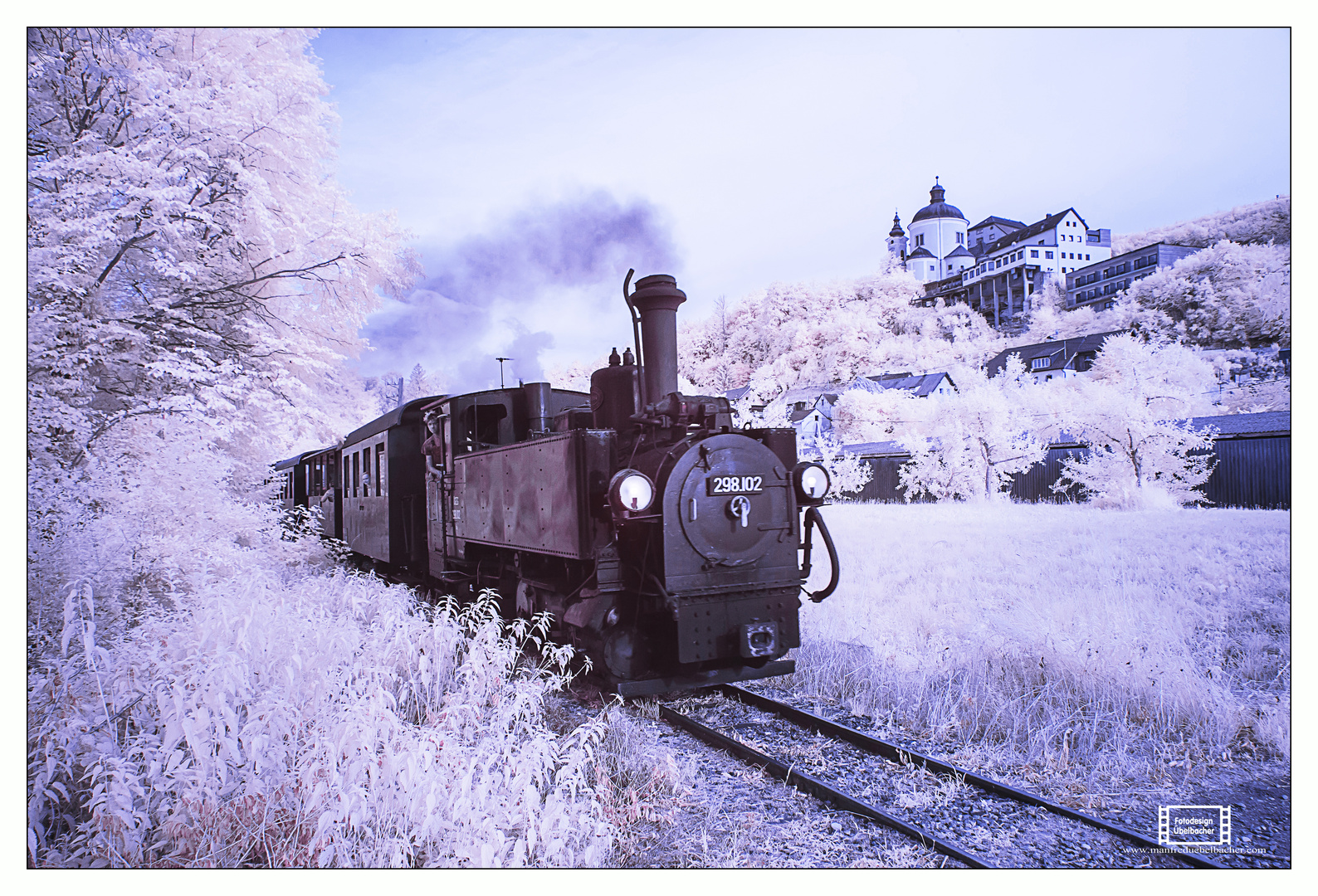 Die Steyrtalbahn Foto & Bild | spezial, baum, kirche Bilder auf ...