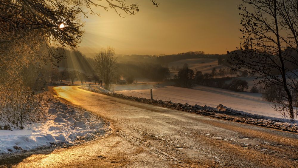 Die Straße nach Hattenburg Foto & Bild | deutschland, europe ...