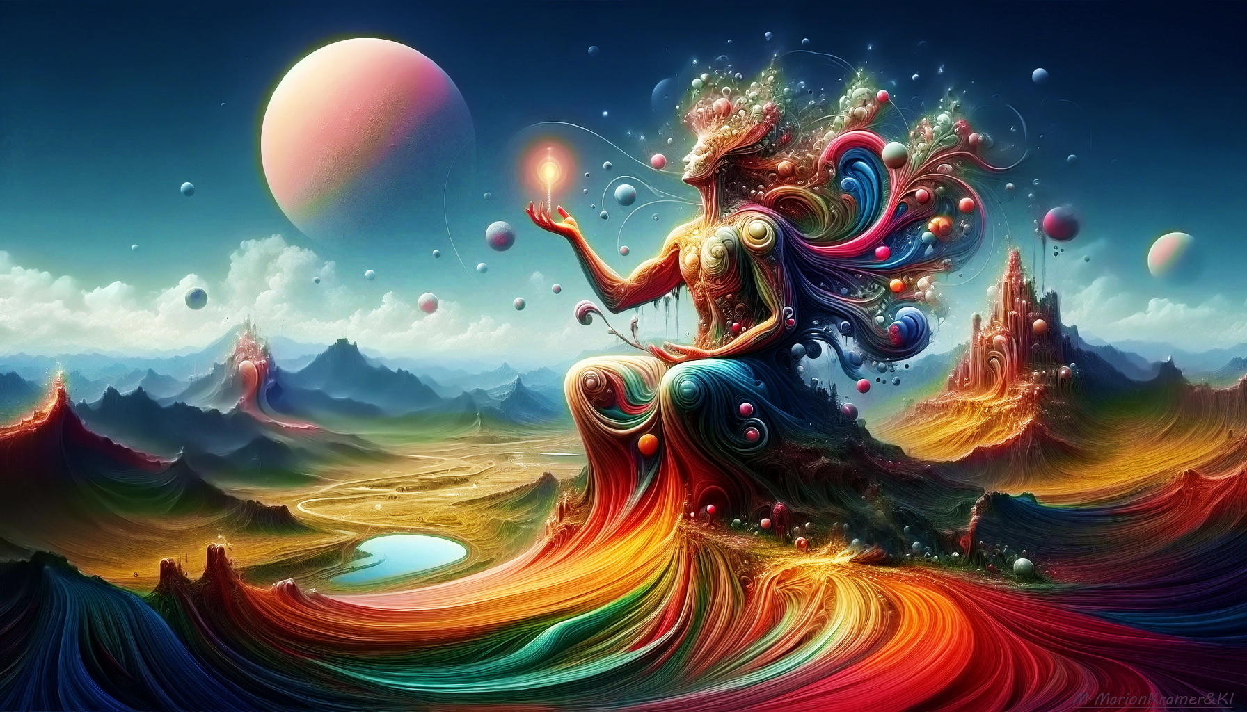 Die Surrealität der geistigen Bewegung .... Foto & Bild | ki - fantastisches, ki - fantasy, ki ...