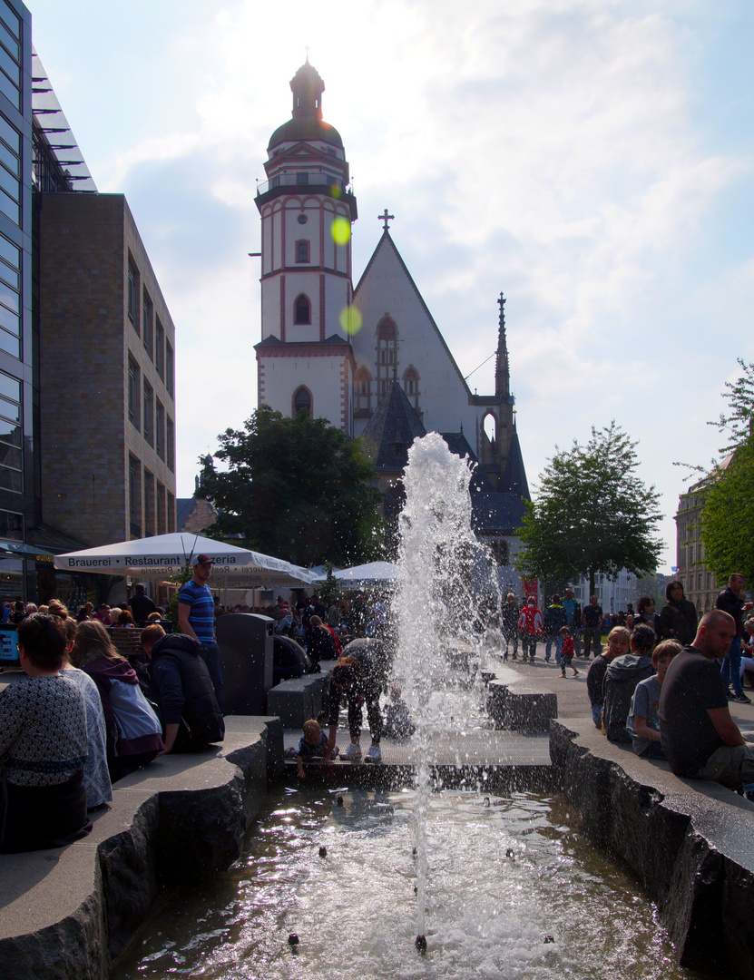 Die Thomaskirche in Leipzig ... Foto & Bild | world, leipzig, sehnsucht ...
