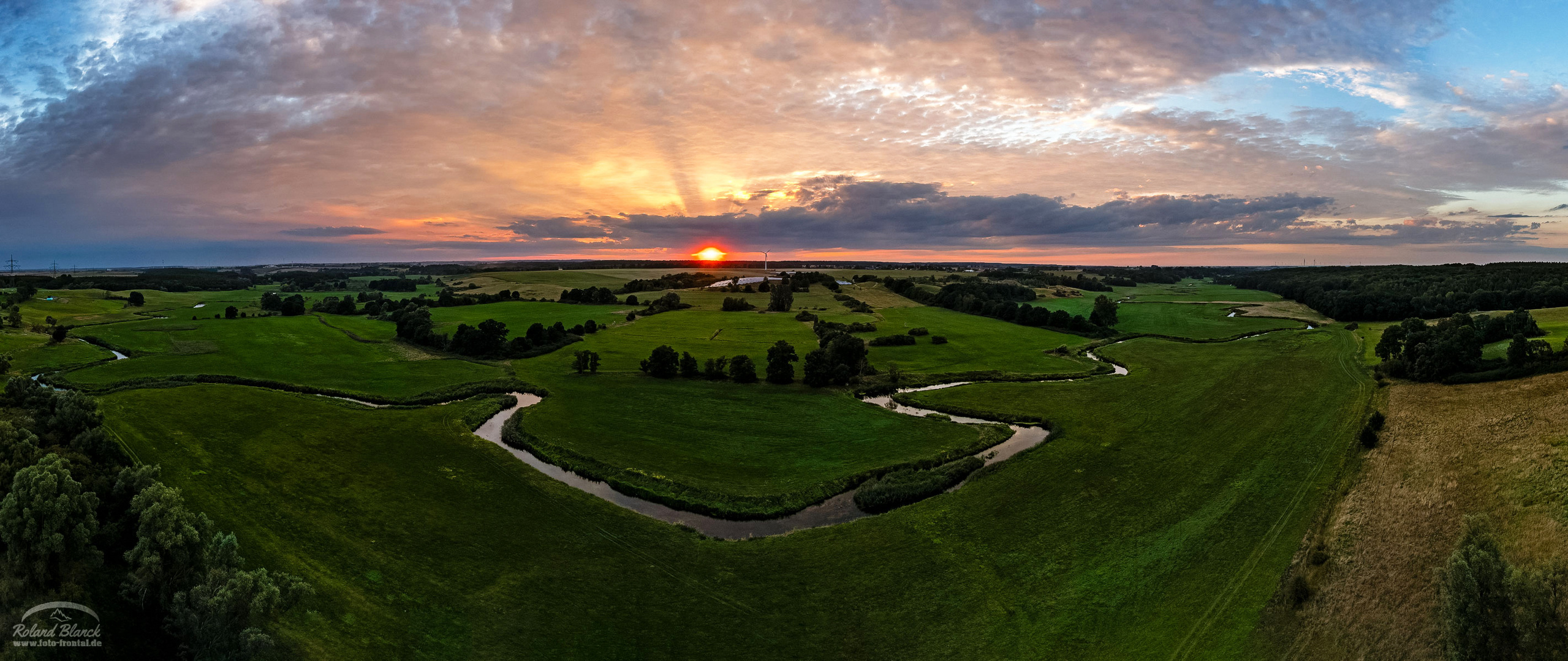 Die Tollense Foto & Bild | sonnenuntergang, natur, landschaft Bilder ...