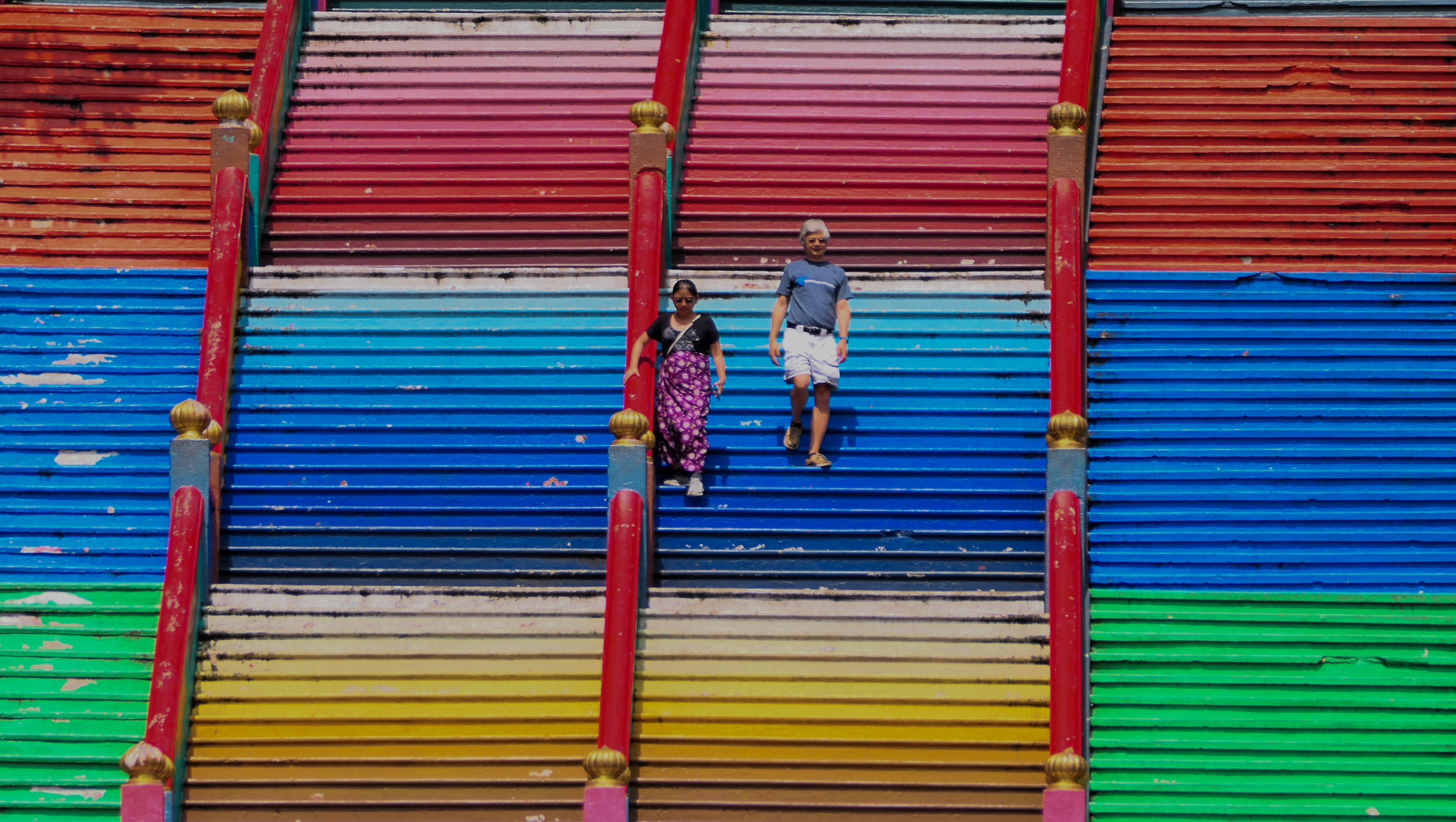 Die Treppe.... Foto & Bild | asia, malaysia, menschen Bilder auf ...