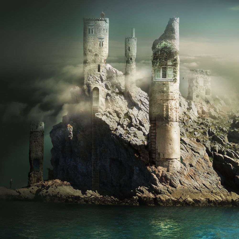 Die Türme Foto & Bild | fotomontage, surreal, digiart Bilder auf fotocommunity