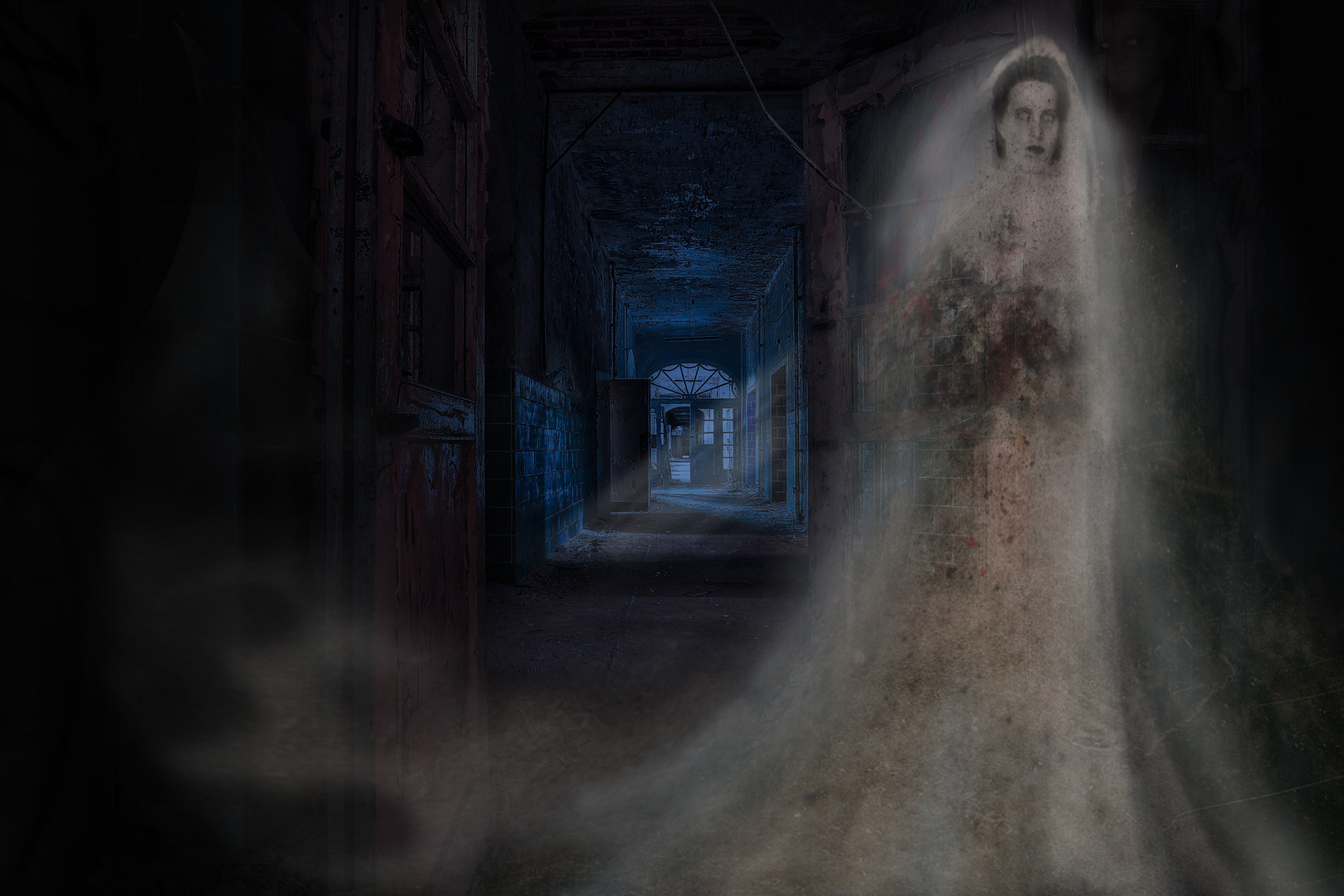 die weiße witwe Foto & Bild | digiart challenge, 126 - spukgeschichten ...