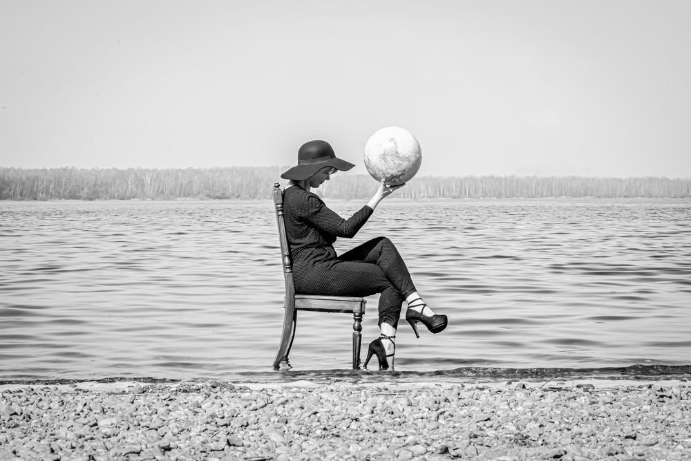 Die Welt steht Kopf... Foto & Bild | people, spezial, wasser Bilder auf fotocommunity