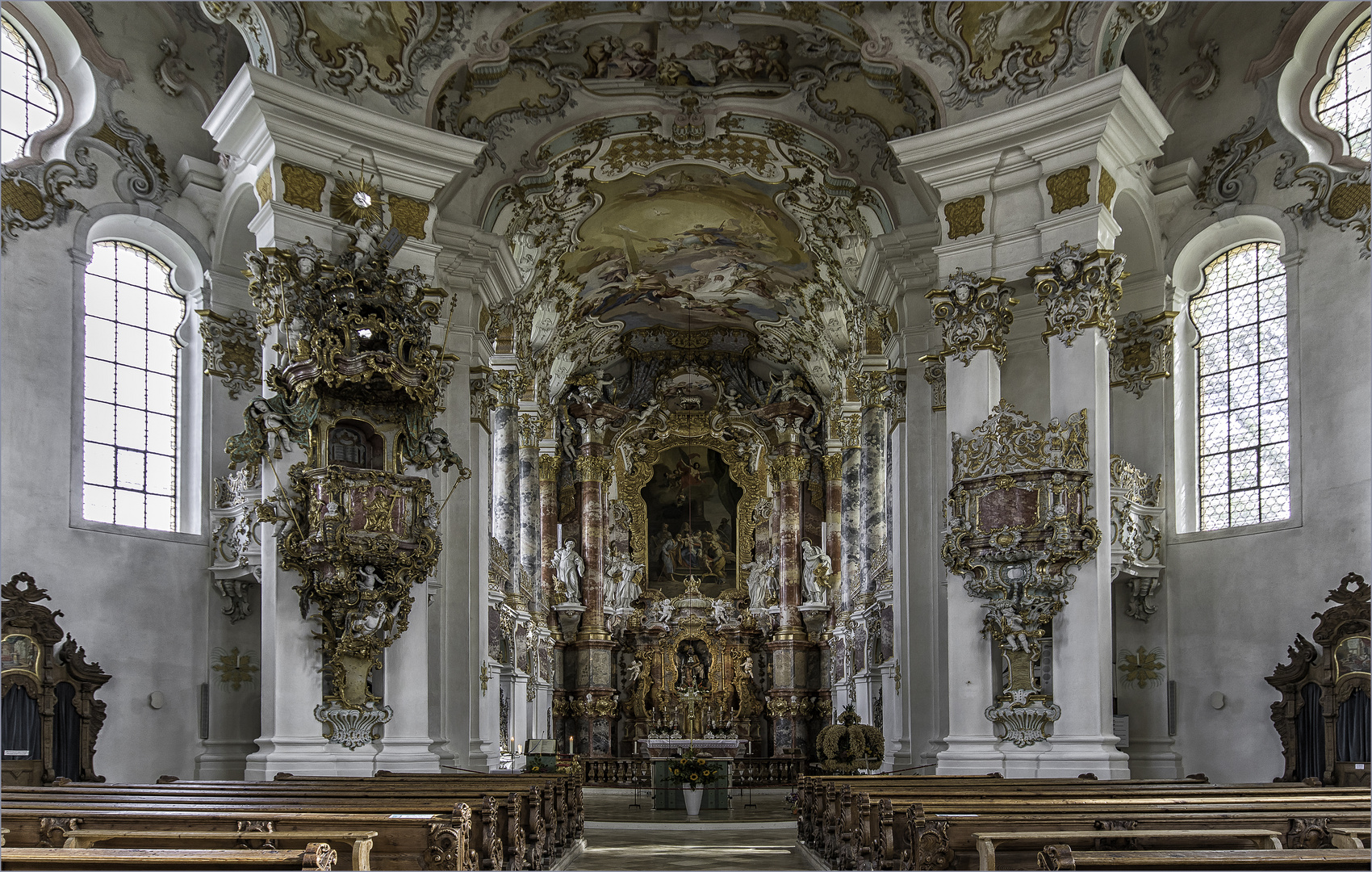 DIE WIES. Foto & Bild | architektur, sakralbauten, innenansichten kirchen Bilder auf fotocommunity