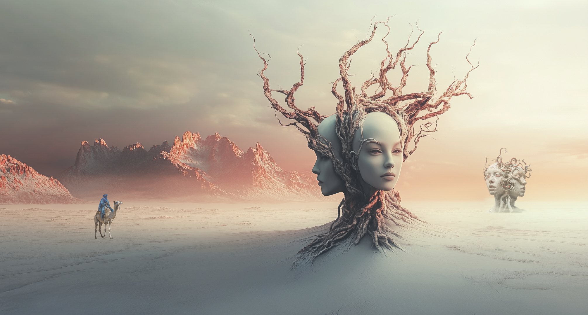 die wüste lebt Foto & Bild | ki - fantastisches, ki - fantasy, ki Bilder auf fotocommunity