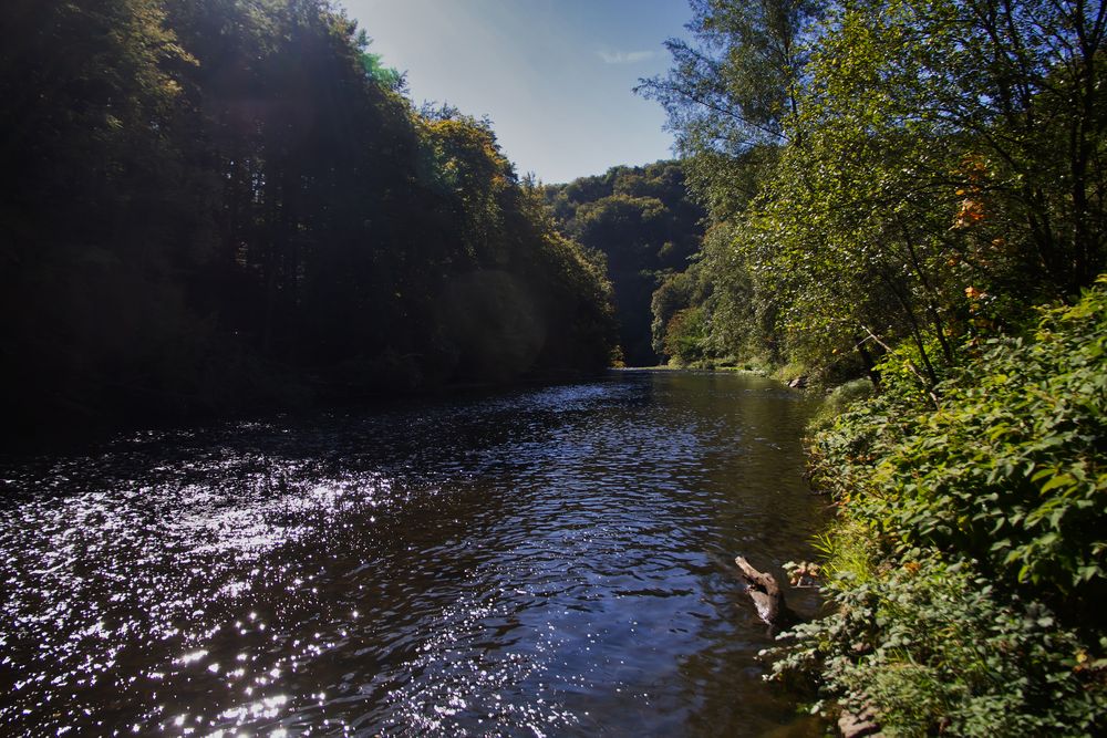 Die Wupper runter Foto & Bild | landschaft, bach, fluss & see, flüsse ...