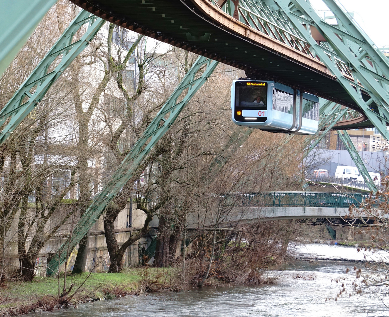 Die Wuppertaler Schwebebahn Foto & Bild | deutschland, europe, nordrhein- westfalen Bilder auf ...