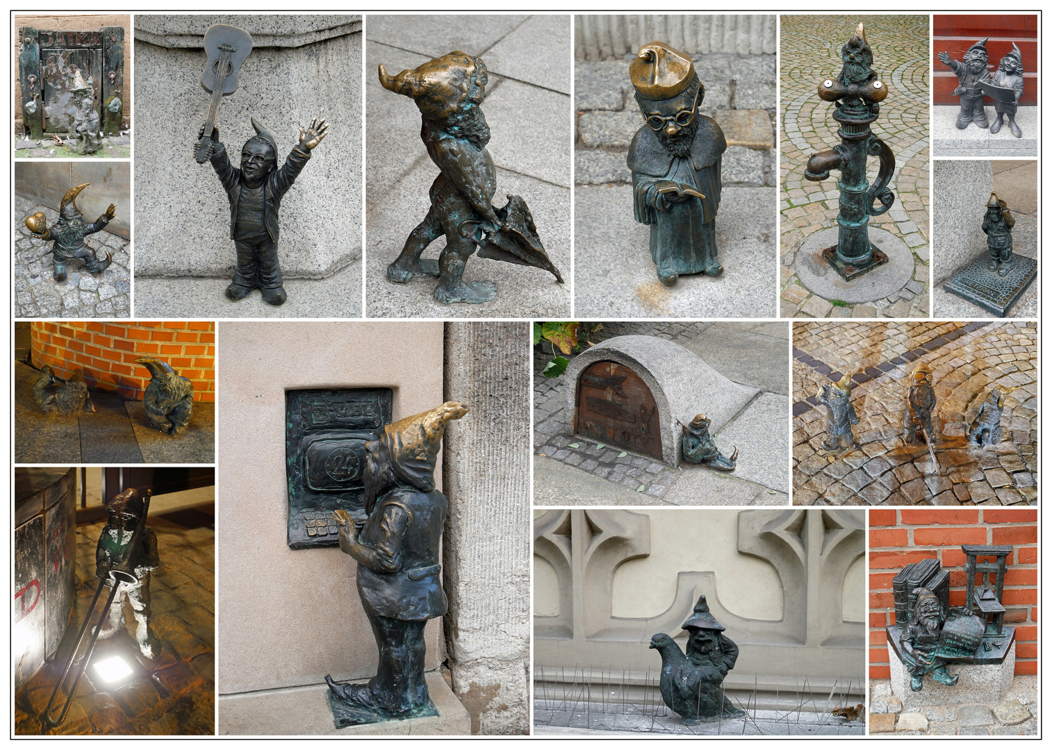 Die Zwerge von Wroclaw Foto & Bild | europe, poland, kunstfotografie ...