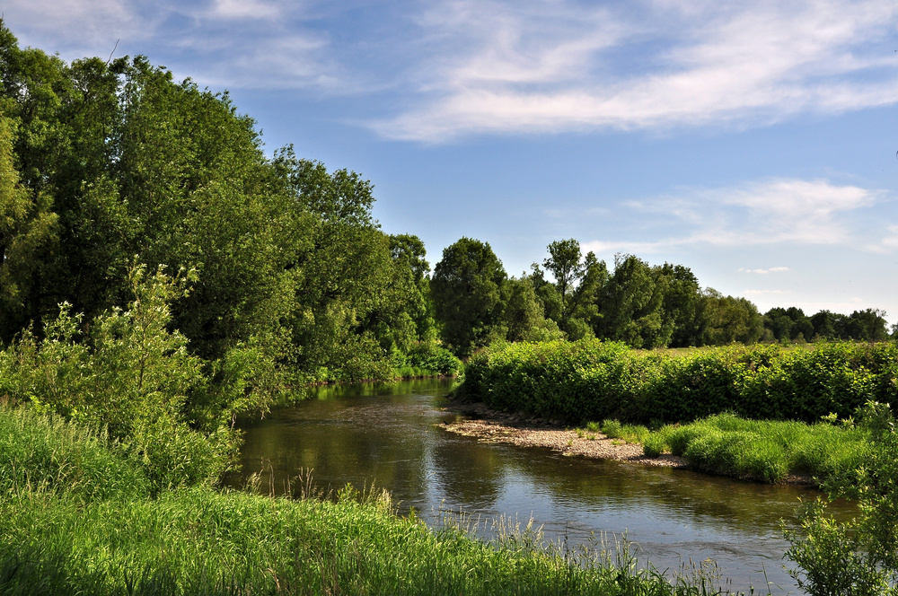 Die Zwickauer Mulde bei Glauchau............ Foto & Bild | landschaft ...