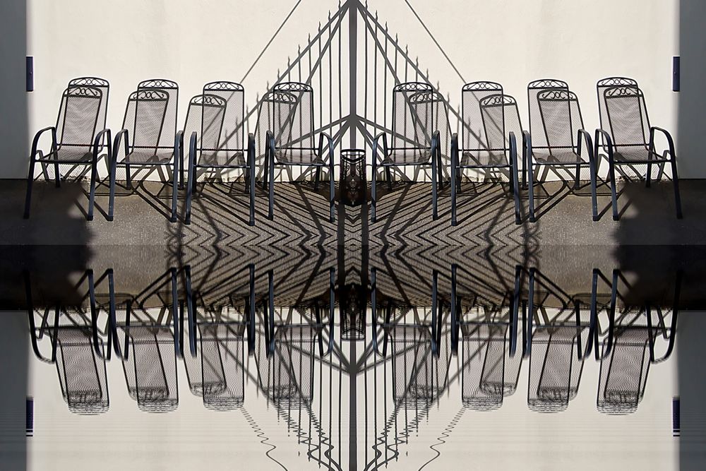 Dienstag ist Spiegeltag - Wer hat hier noch den Durchblick? Foto & Bild | experimente, projekte ...