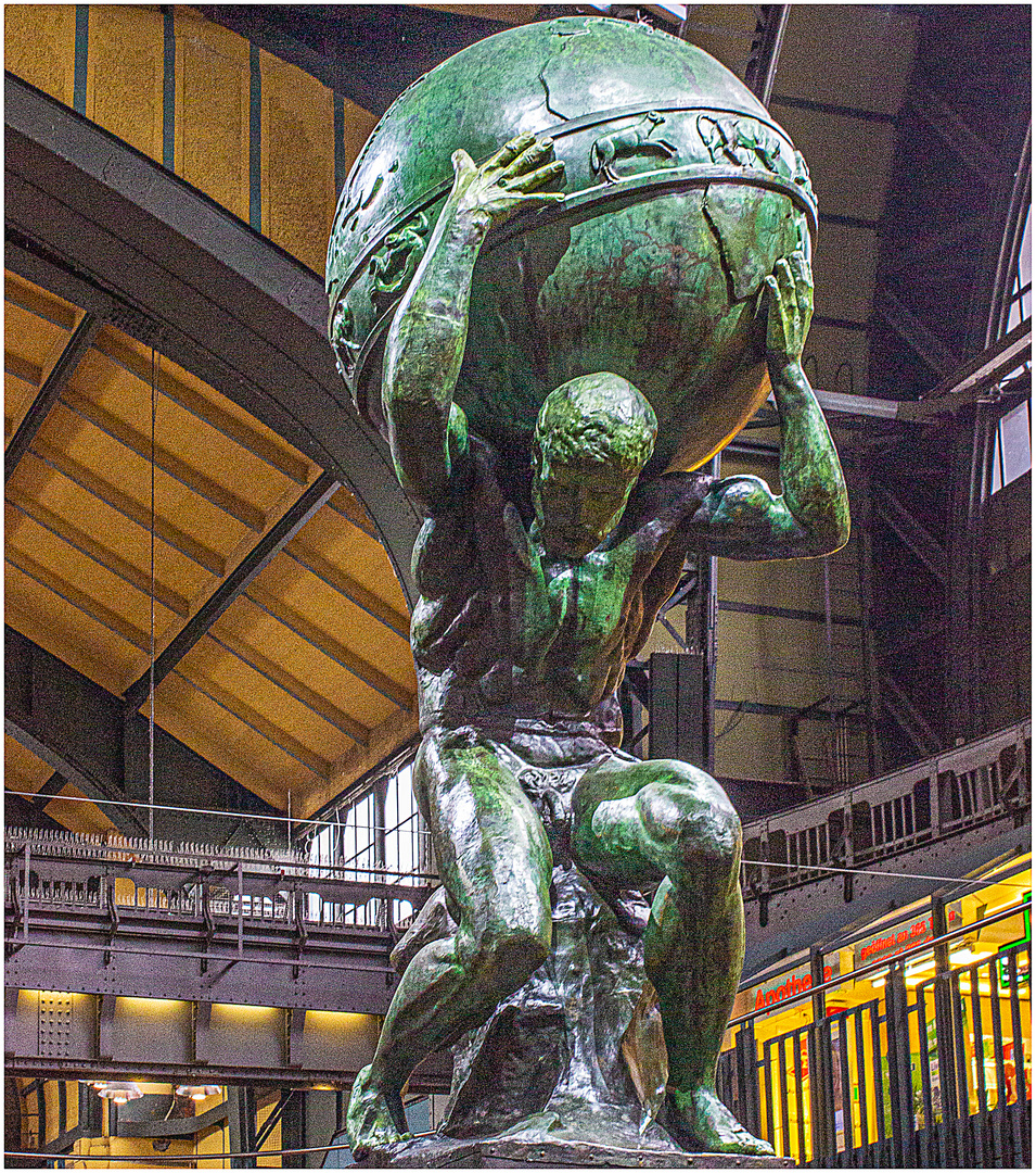 Diese "Atlas Skulptur" ... Foto & Bild | spezial, dokumentation ...