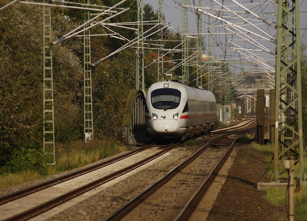 Diesel-ICE bei Lübeck-Genin Foto & Bild | züge ...