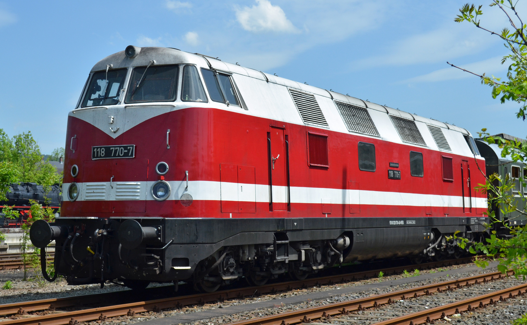 Diesellok 118 770-7 Foto & Bild | dampf-, diesel- und e-loks, eisenbahn, verkehr & fahrzeuge ...