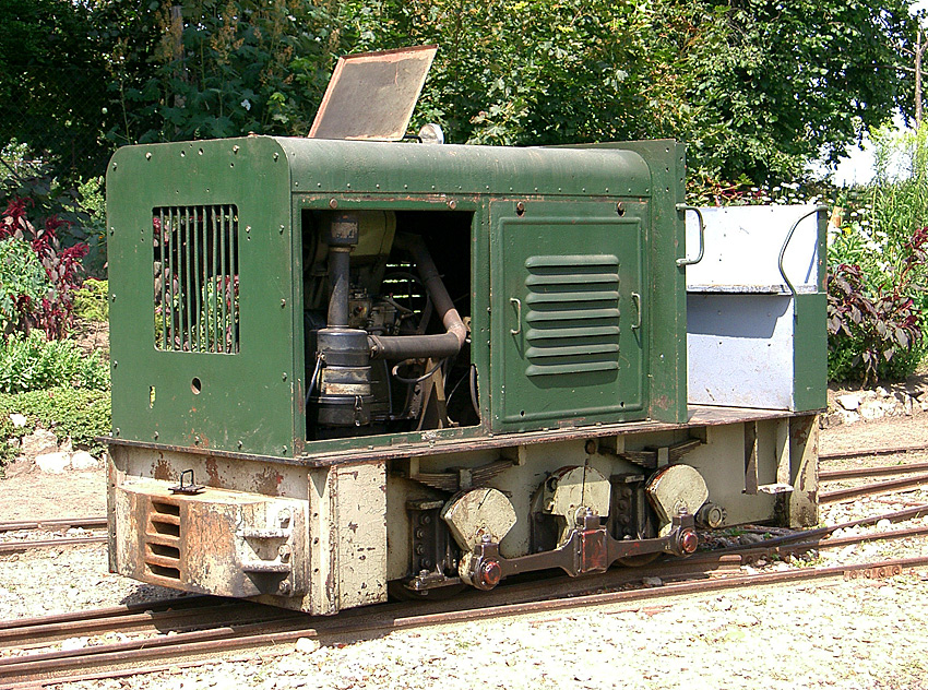 Diesellok Typ Ns2f der Feldbahnarbeitsgemeinschaft Foto & Bild ...