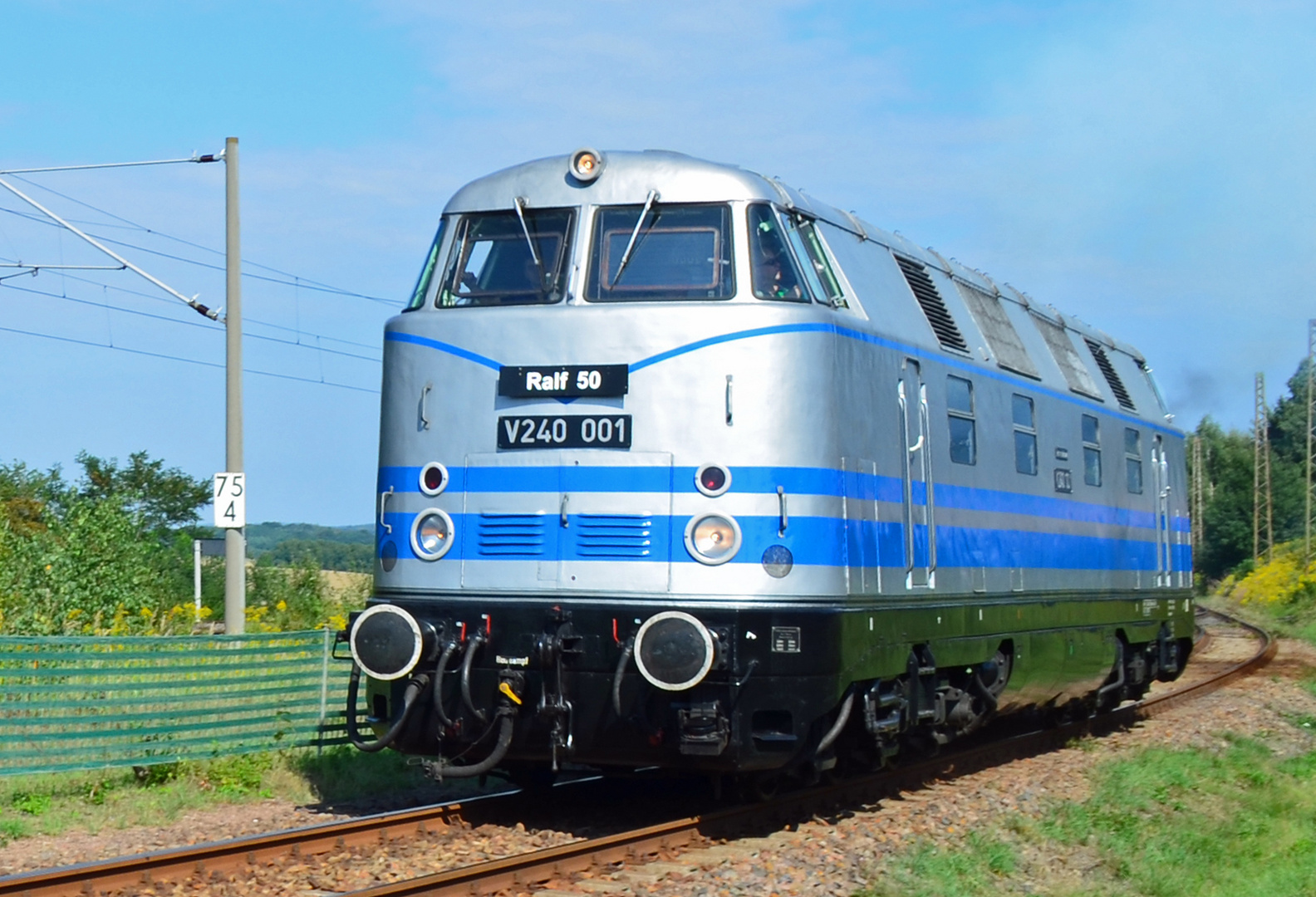 Diesellok V240 001 Foto & Bild | dampf-, diesel- und e-loks, eisenbahn, verkehr & fahrzeuge ...