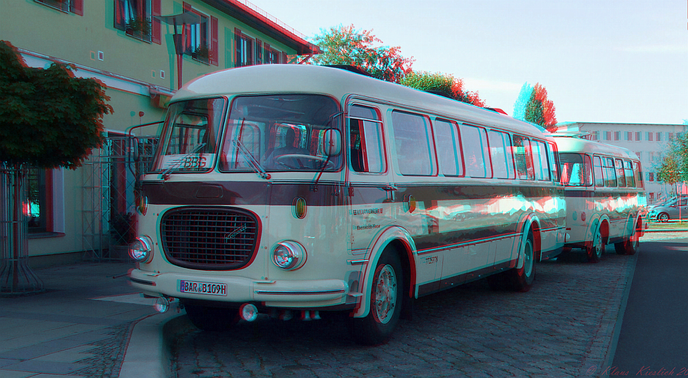 Dieser Skoda 706 RTO Bus mit Hänger.... Foto & Bild | stereoskopische ...