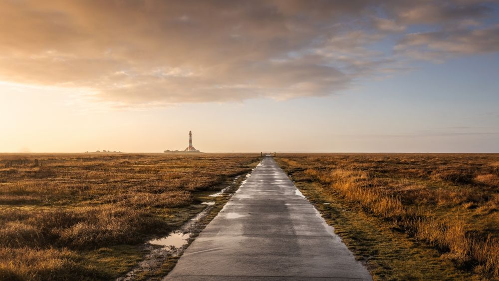 ...dieser Weg... Foto & Bild | sonnenaufgang, leuchtturm, nordsee ...