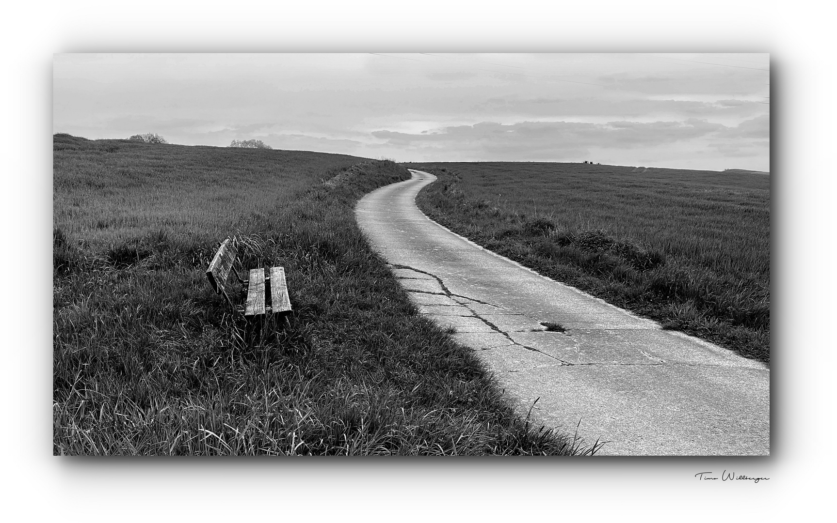 Dieser Weg.......3 Foto & Bild | landschaft, bänke in der landschaft ...