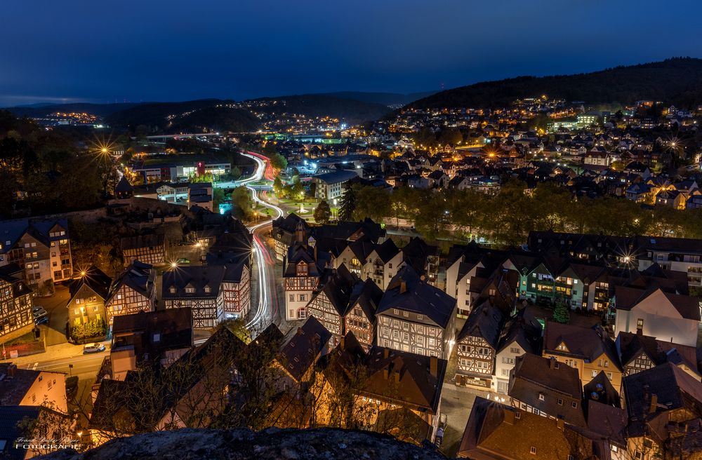 Dillenburg - Blick vom Wilhelmsturm Foto & Bild | architektur ...
