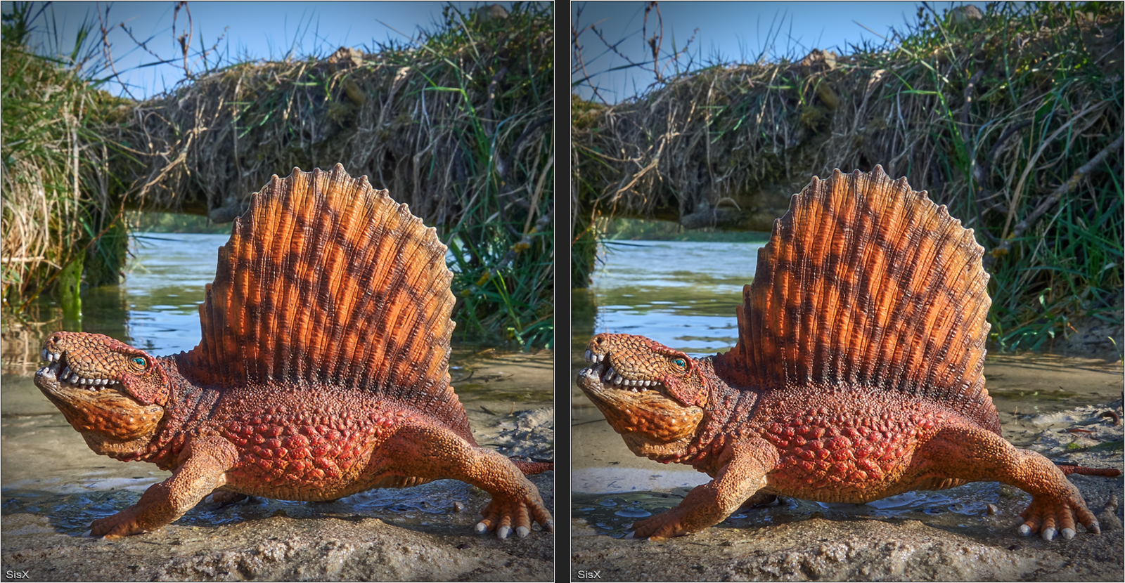Dimetrodon 3D Foto & Bild | natur, spielzeug, stillleben Bilder auf ...