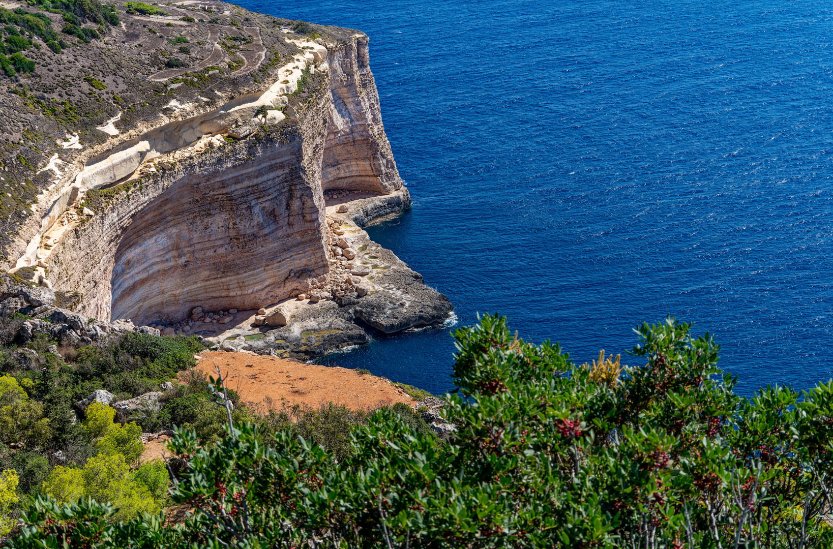 Dingli Cliffs Foto & Bild | europe, malta, landschaft Bilder auf ...