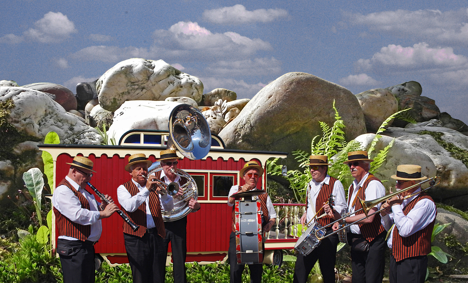 Dixieland Foto & Bild | fotomontage, landschaften, digiart Bilder auf ...