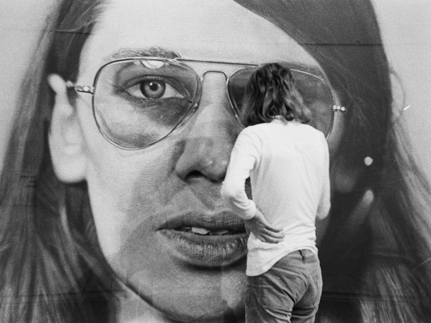 DOCUMENTA 5 Kassel 1972- Visitor in Front of a Painting of Photorealist ...