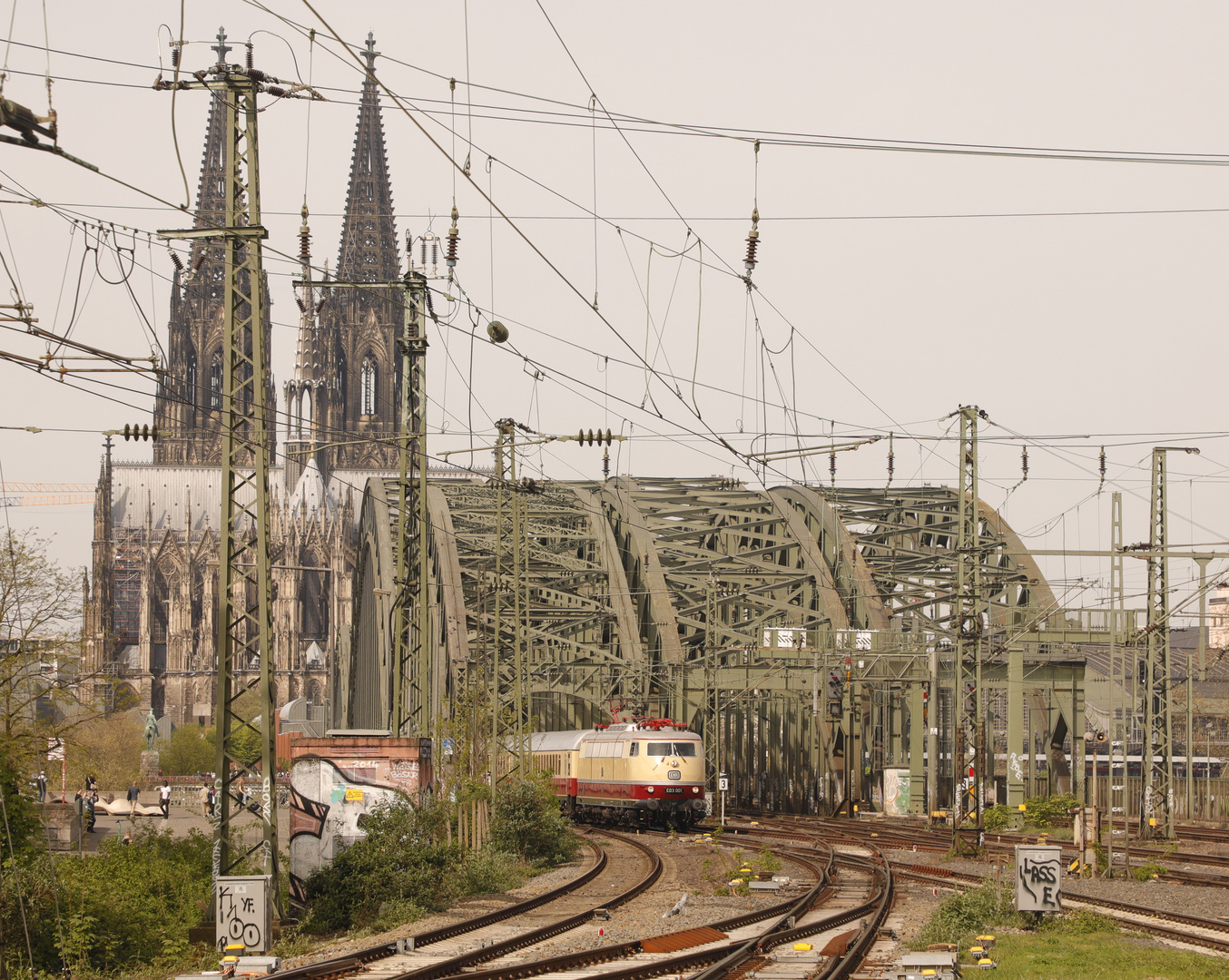Dom - Hohenzollernbrücke - Rheingold Foto & Bild | world, rhein, köln ...