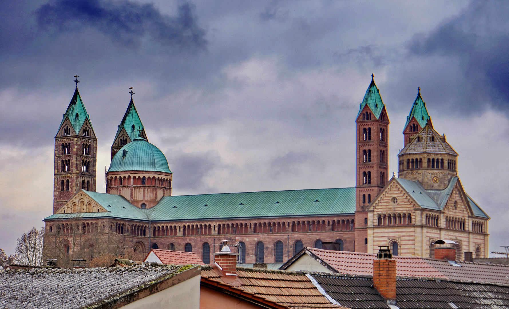 Dom zu Speyer Foto & Bild | architektur, sakralbauten, außenansichten von kirchen Bilder auf ...